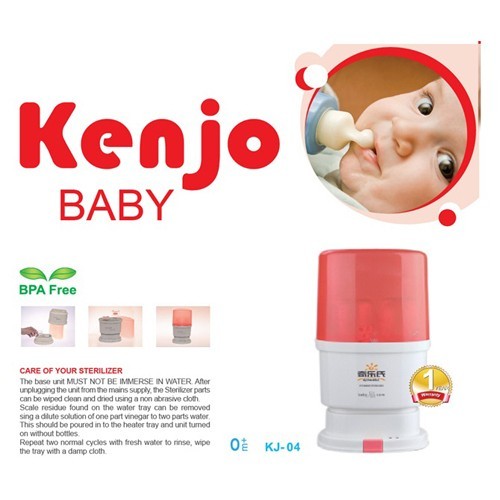 Máy tiệt trùng bình sữa Kenjo Baby - KJ-04 | Máy tiệt trùng bình sữa