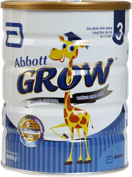 Sữa bột công thức Abbott Grow, Sữa bột công thức