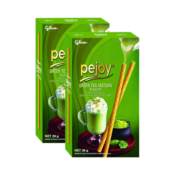 Bánh que Pejoy vị trà xanh Matcha