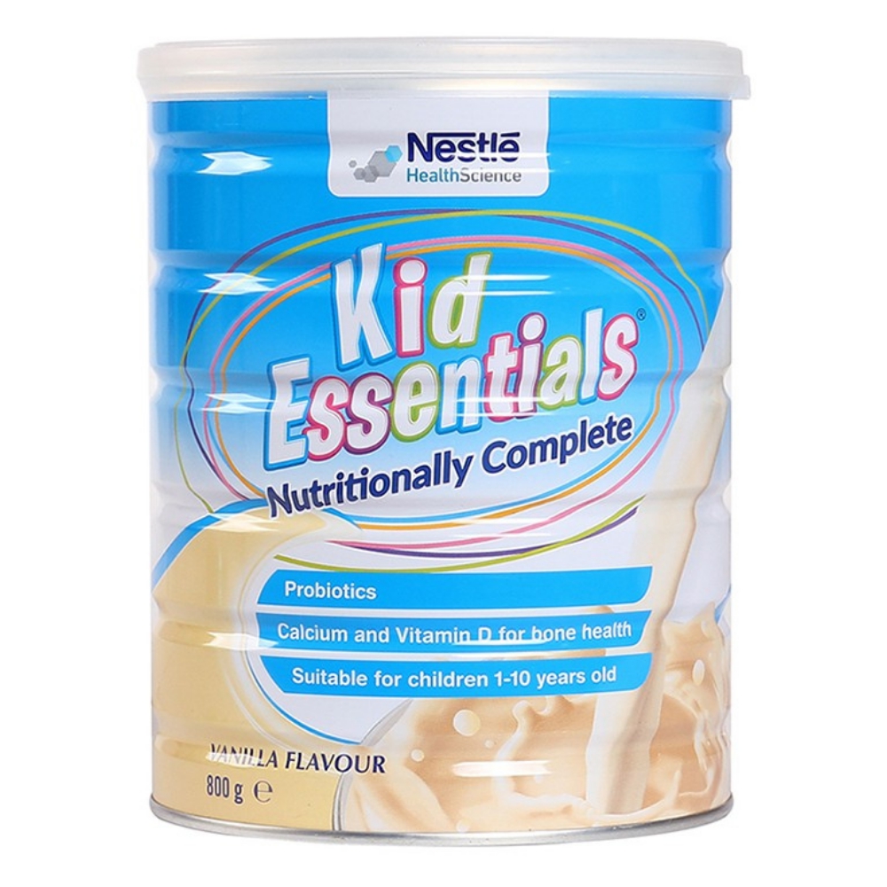 Thực phẩm dinh dưỡng y học Kid Essentials Australia 800g hương vani
