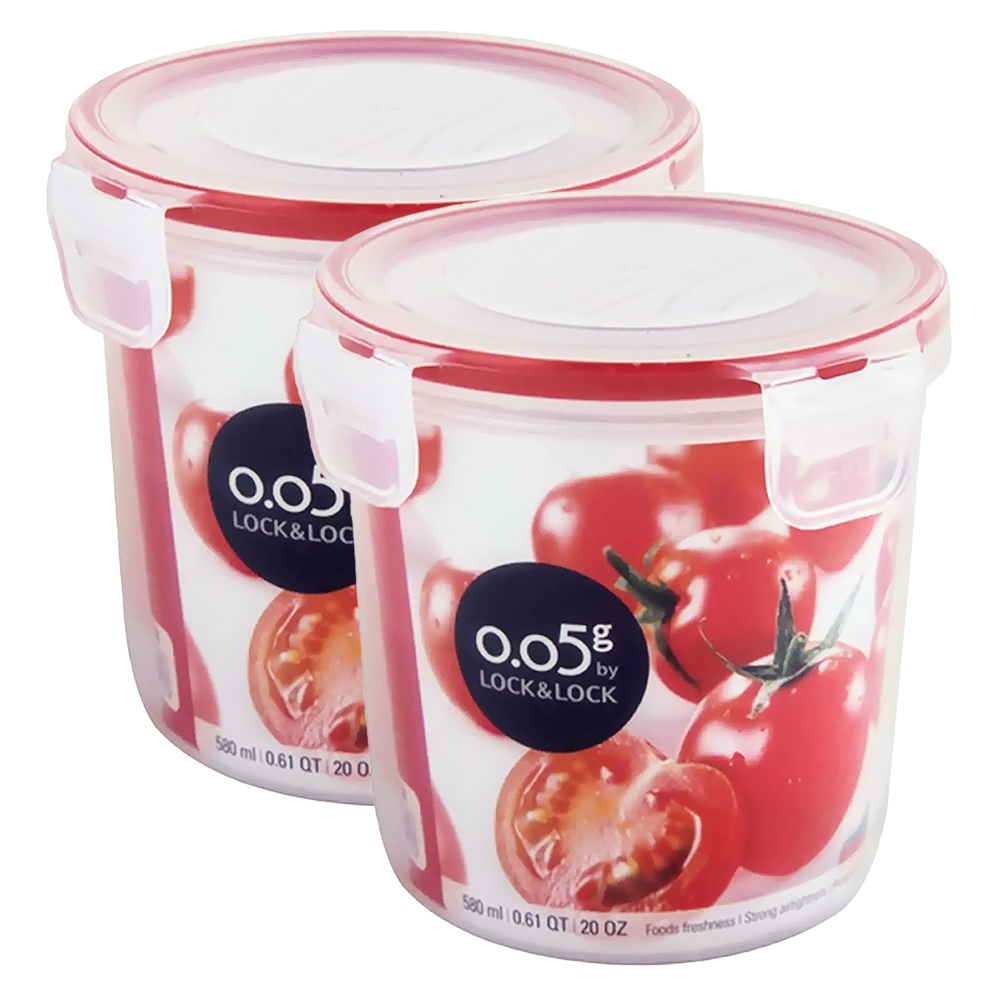 Hộp bảo quản 0.05g tròn thấp 580ml, LnL giá tốt
