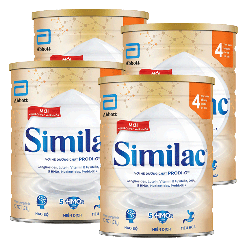 Sữa Similac 5G số 4 1,7kg (2-6 tuổi) giá tốt