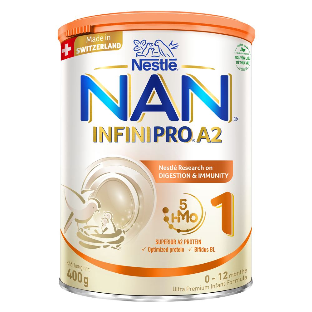 Sữa NAN INFINIPRO A2 số 1 400g (0-12 tháng tuổi) giá tốt