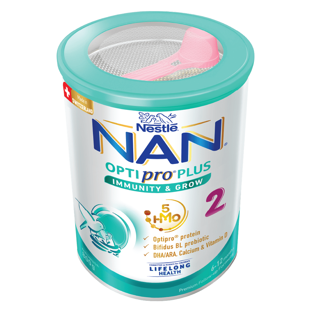 Sữa Nan Optipro PLUS 2 800g, HMO (6-12 tháng) giá tốt