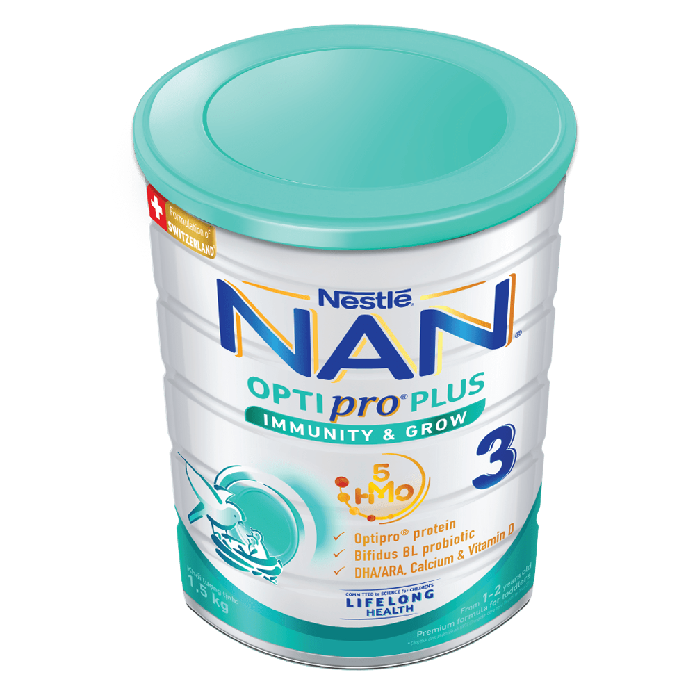 Sữa Nan Optipro PLUS 3 1.5kg, HMO (1-2 tuổi) giá tốt
