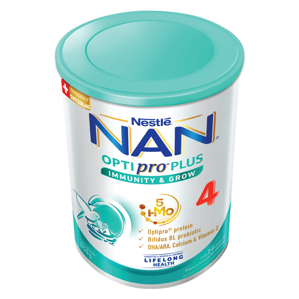 Sữa Nan Optipro PLUS 4 850g, HMO (2-6 tuổi) giá tốt