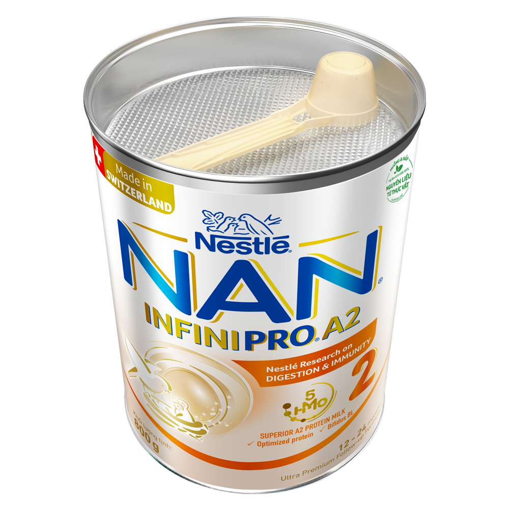 Sữa Nan A2 InfiniPro 800g số 2 (1-2 tuổi) giá tốt