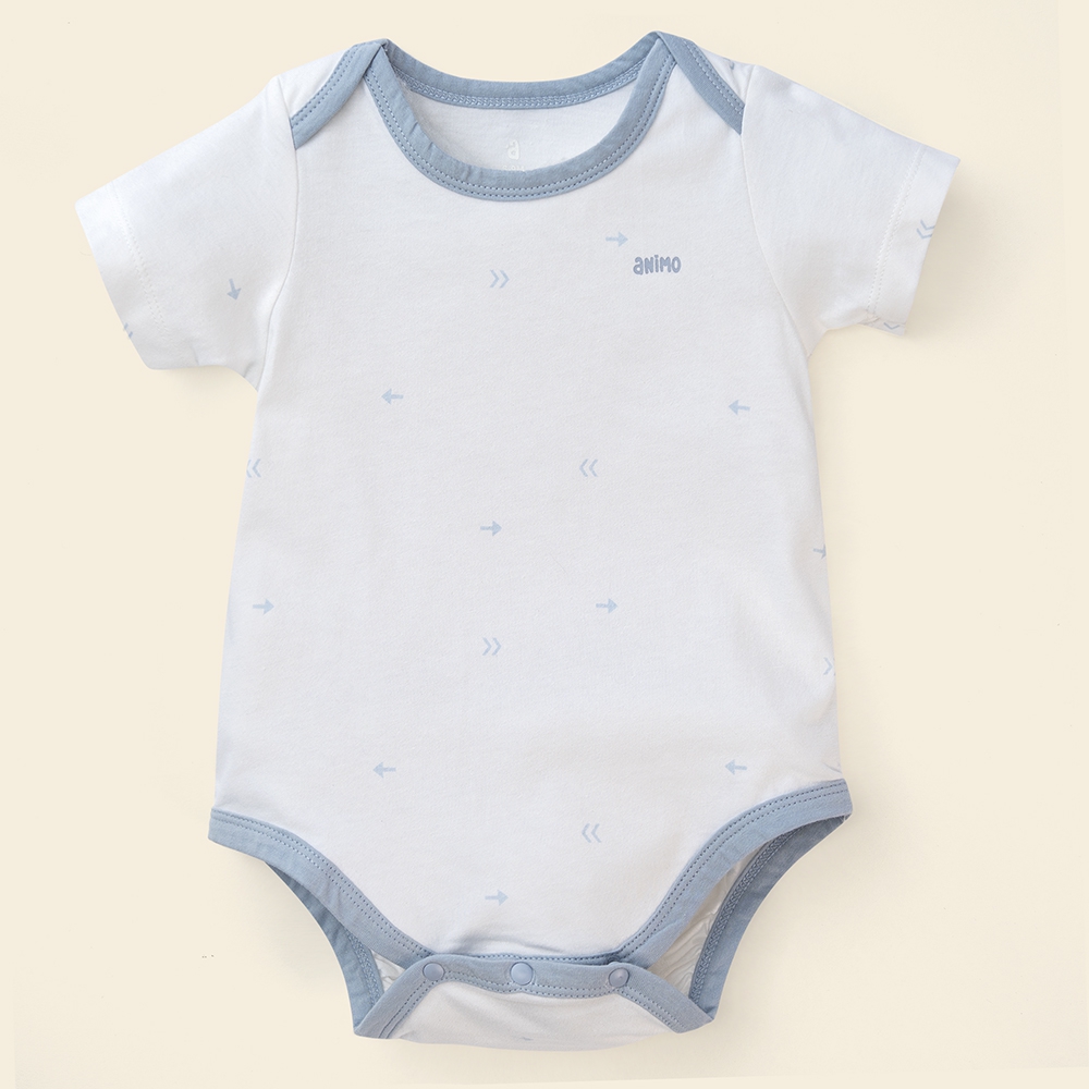 Set 2 body tam giác Animo NB522013 (0-12M,cam-trắng sọc cam) giá tốt