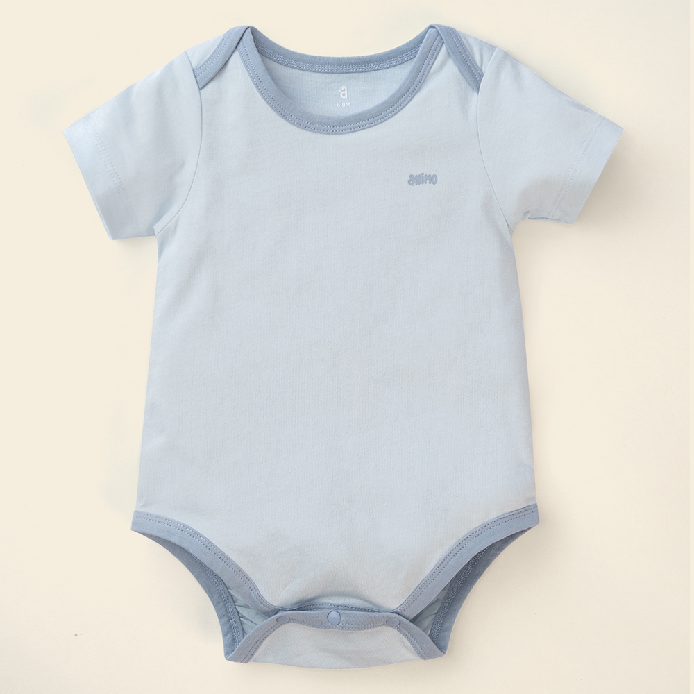 Set 2 body tam giác Animo NB522013 (0-12M,cam-trắng sọc cam) giá tốt