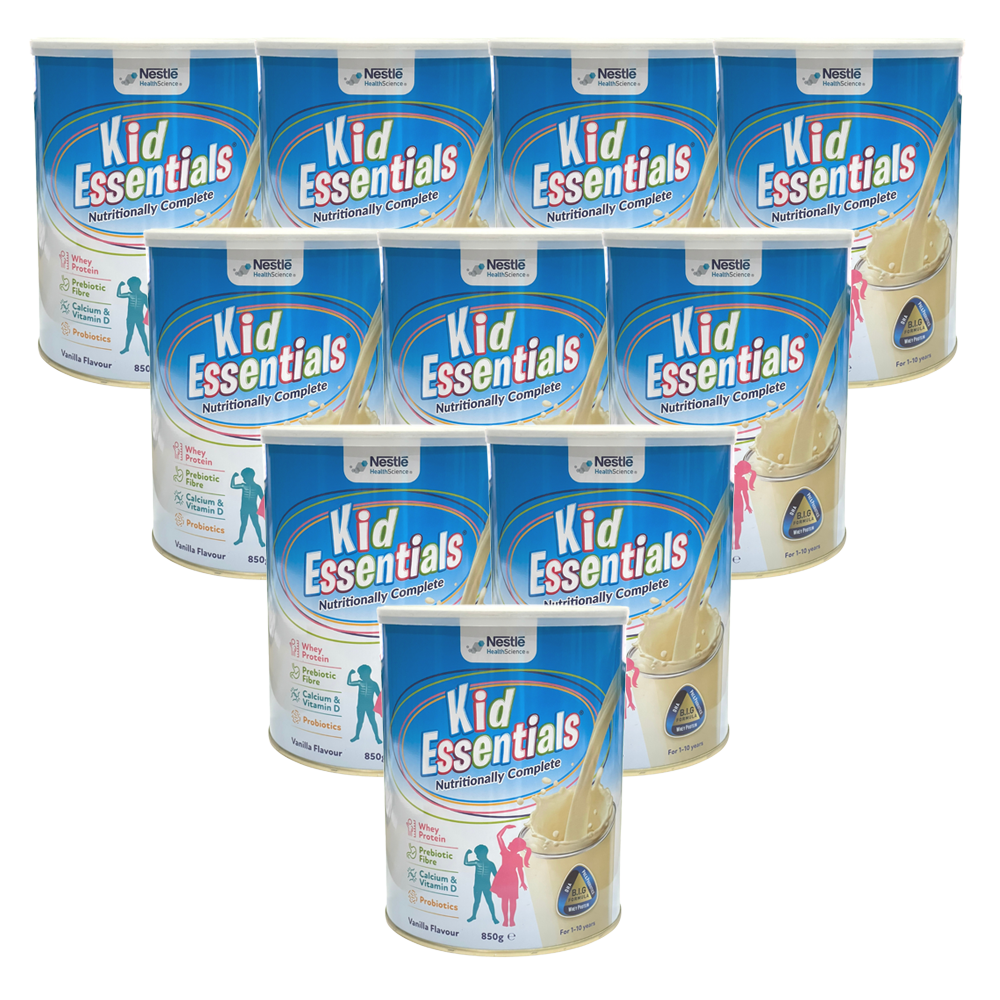 Thực phẩm dinh dưỡng y học Kid Essentials Australia 850g hương vani