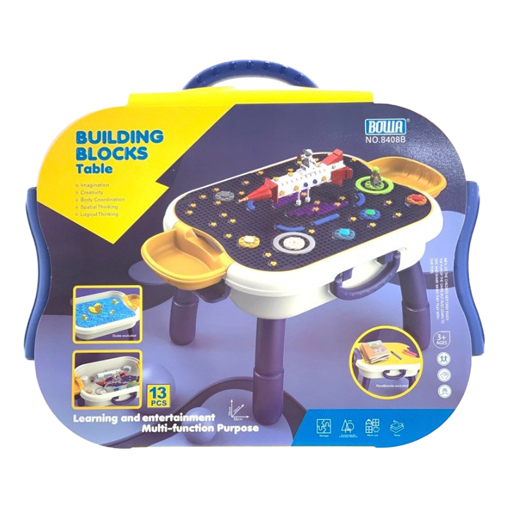 QT Nestle - Bộ bàn ghế mini kèm đồ chơi xếp hình | Phiếu và Quà tặng