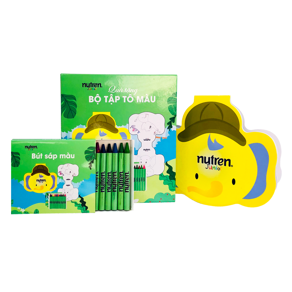 QT Nestle - Bộ tập tô màu | Phiếu và Quà tặng