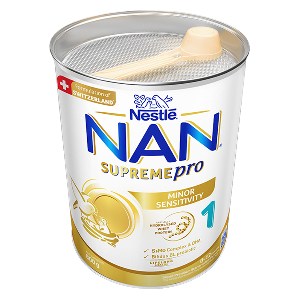 Sữa NAN SUPREME PRO số 1 800g (0-12 tháng) giá tốt