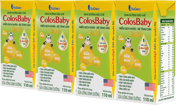 Sữa uống dinh dưỡng Optimum Colos 110ml (Lốc 4 hộp) giá tốt