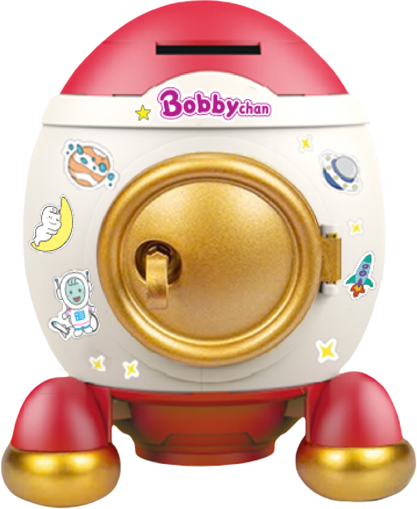 QT Bobby - Ống tiết kiệm (Đỏ) | Quà tặng