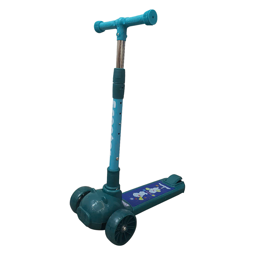 QT Bobby - Xe trượt scooter heo (Xanh) | Quà tặng