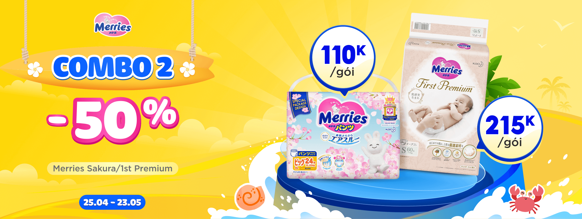 Thương hiệu Merries