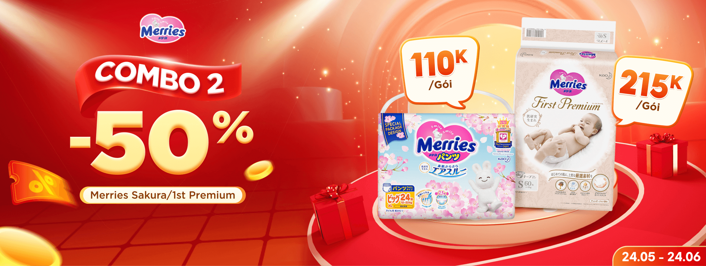 Thương hiệu Merries