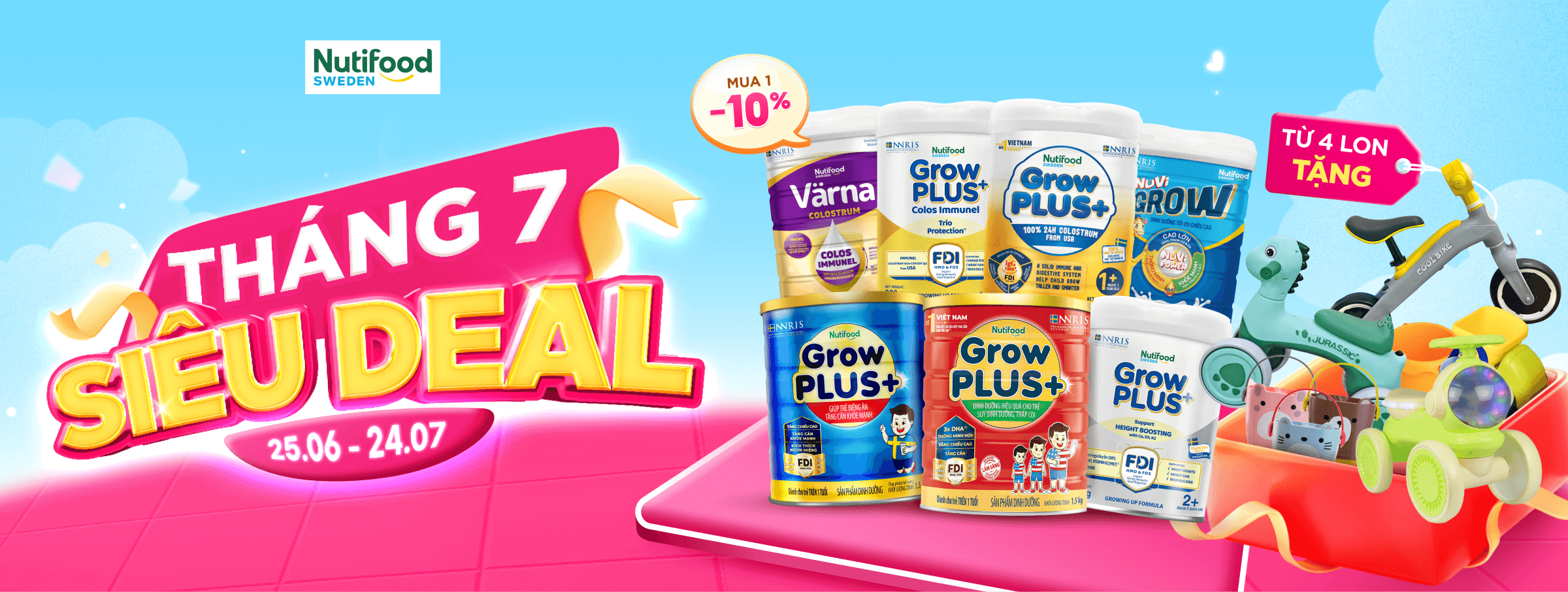 Thương hiệu GrowPLUS+