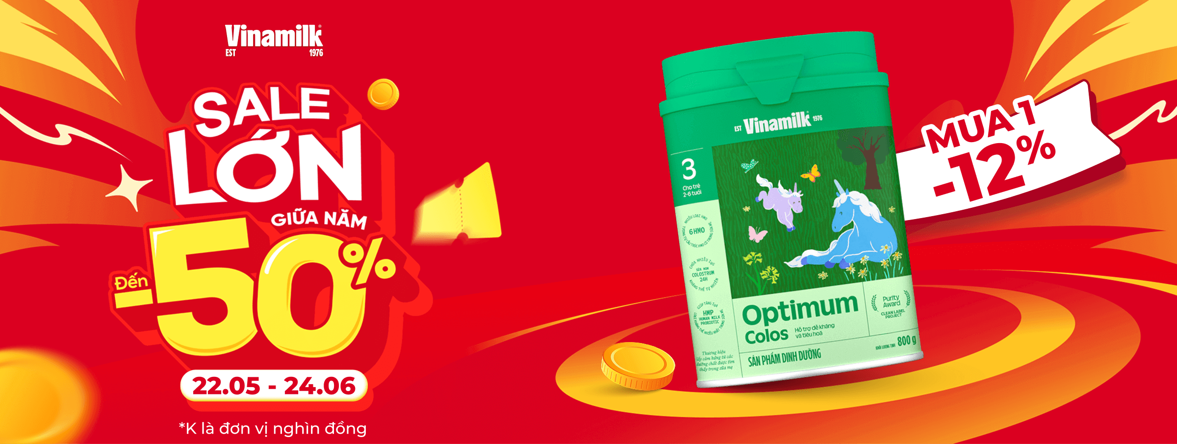 Cập nhật bảng giá giảm và khuyến mãi toàn bộ sữa Vinamilk mới nhất