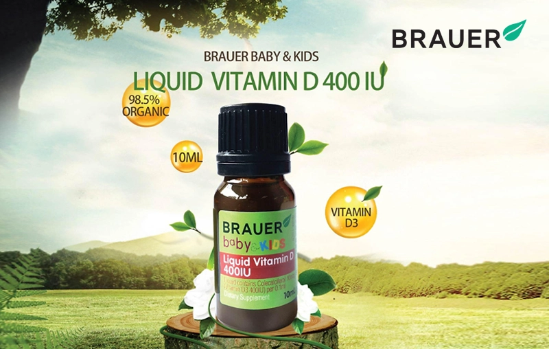 Review Brauer Liquid Vitamin D Organic: Có tốt cho bé không? Giá bao nhiêu?
