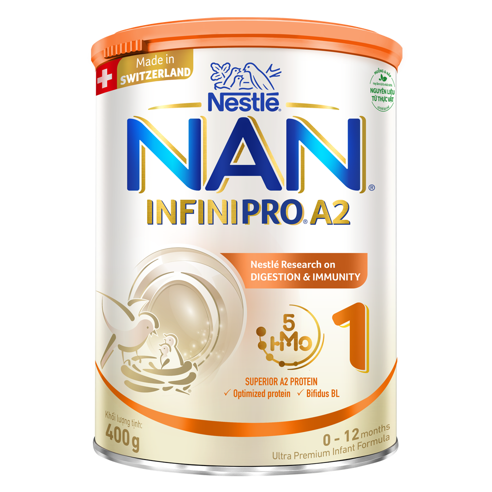 Top 5 sữa đạm A2 tốt cho hệ tiêu hóa của bé