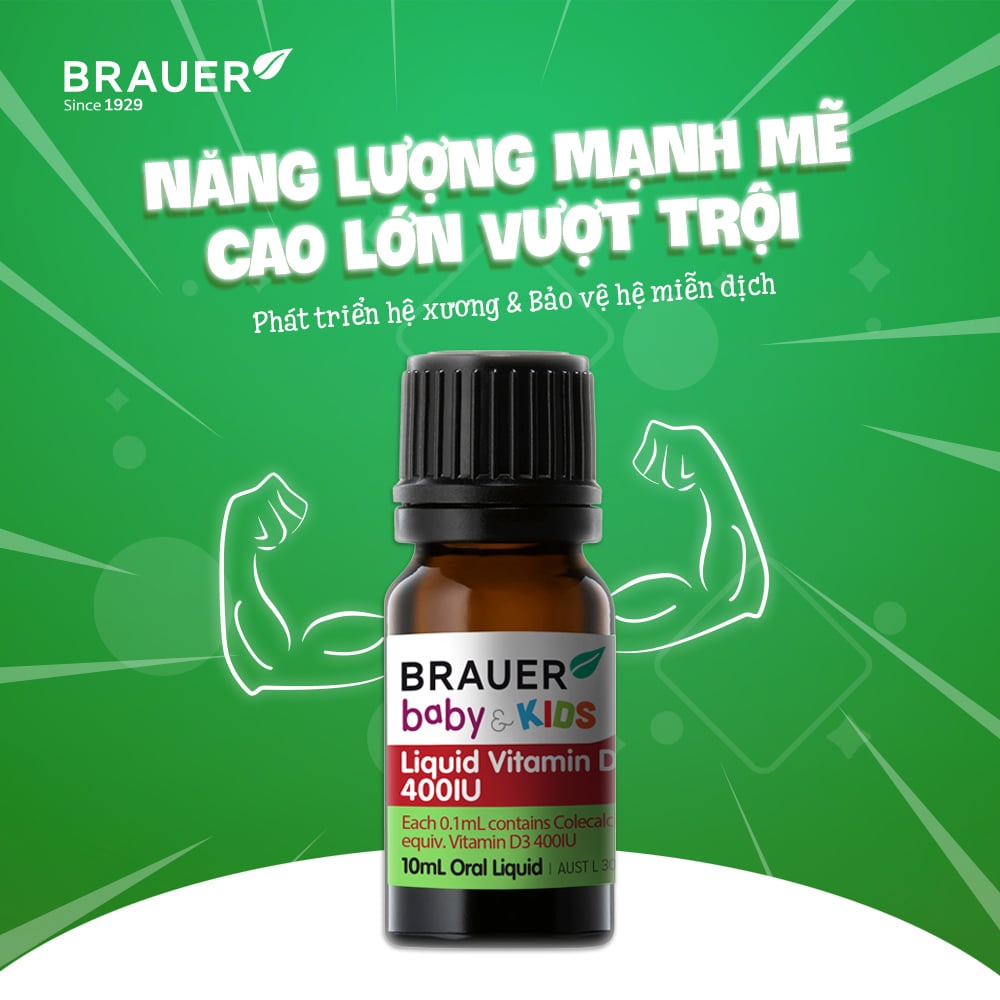 Review Brauer Liquid Vitamin D Organic: Có tốt cho bé không? Giá bao nhiêu?