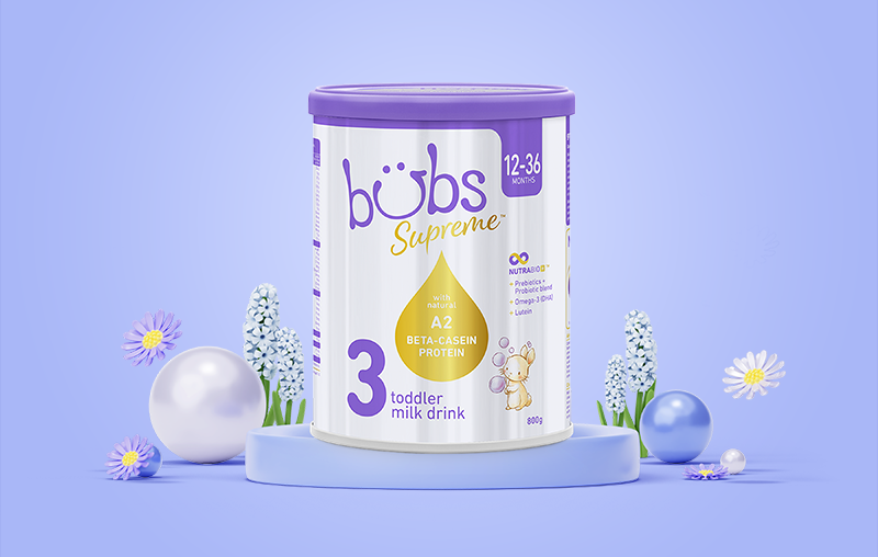Bật mí 3 công dụng của sữa Bubs Supreme số 3 đối với hệ tiêu hoá của bé