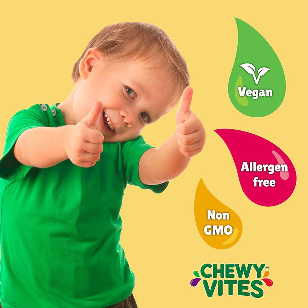 Có nên cho bé biếng ăn dùng Gummies CHEWY VITES bổ sung Multi-Vit và ...