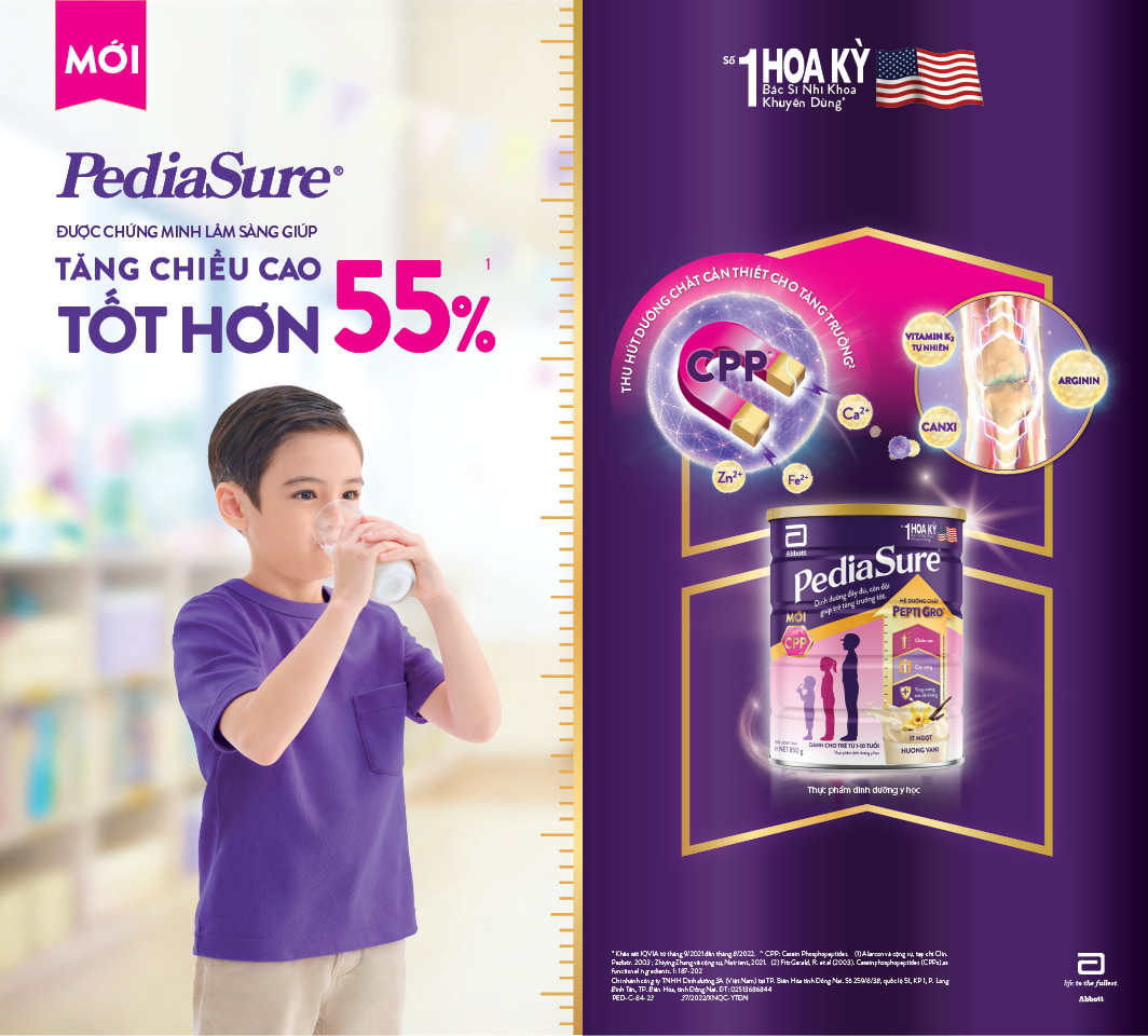 Lưu ngay 4 tiêu chí chọn sữa phát triển chiều cao cho bé trên 1 tuổi