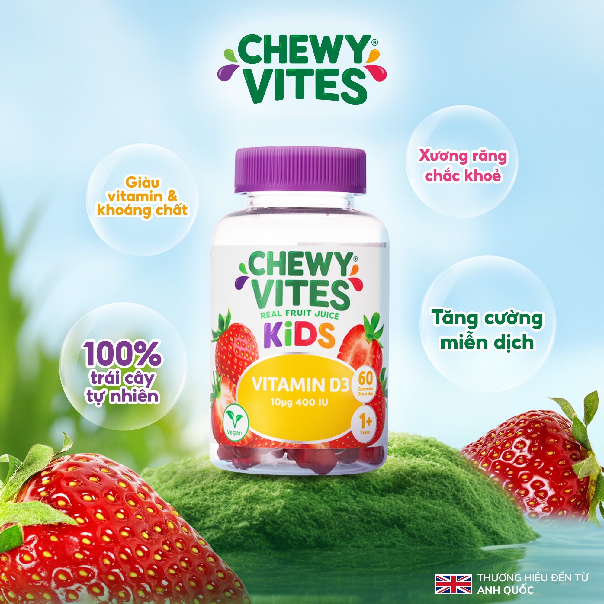 Review 5 sản phẩm vitamin Gummies CHEWY VITES được ưa chuộng tại Con Cưng