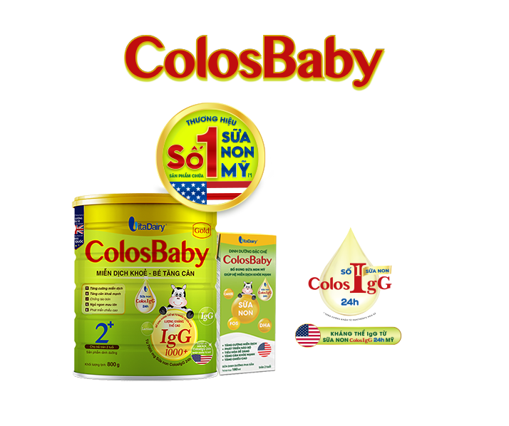 Bảng giá mới nhất của các dòng sữa Colosbaby tại Con Cưng