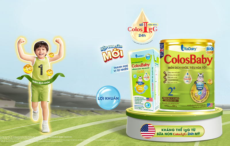 Bảng giá mới nhất của các dòng sữa Colosbaby tại Con Cưng