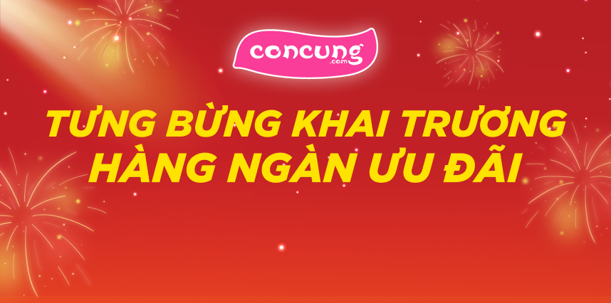 Tưng bừng khai trương Siêu thị Con Cưng cùng hàng ngàn ưu đãi hấp dẫn.