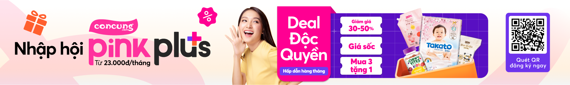 Gói hội viên CON CƯNG Pink Plus
